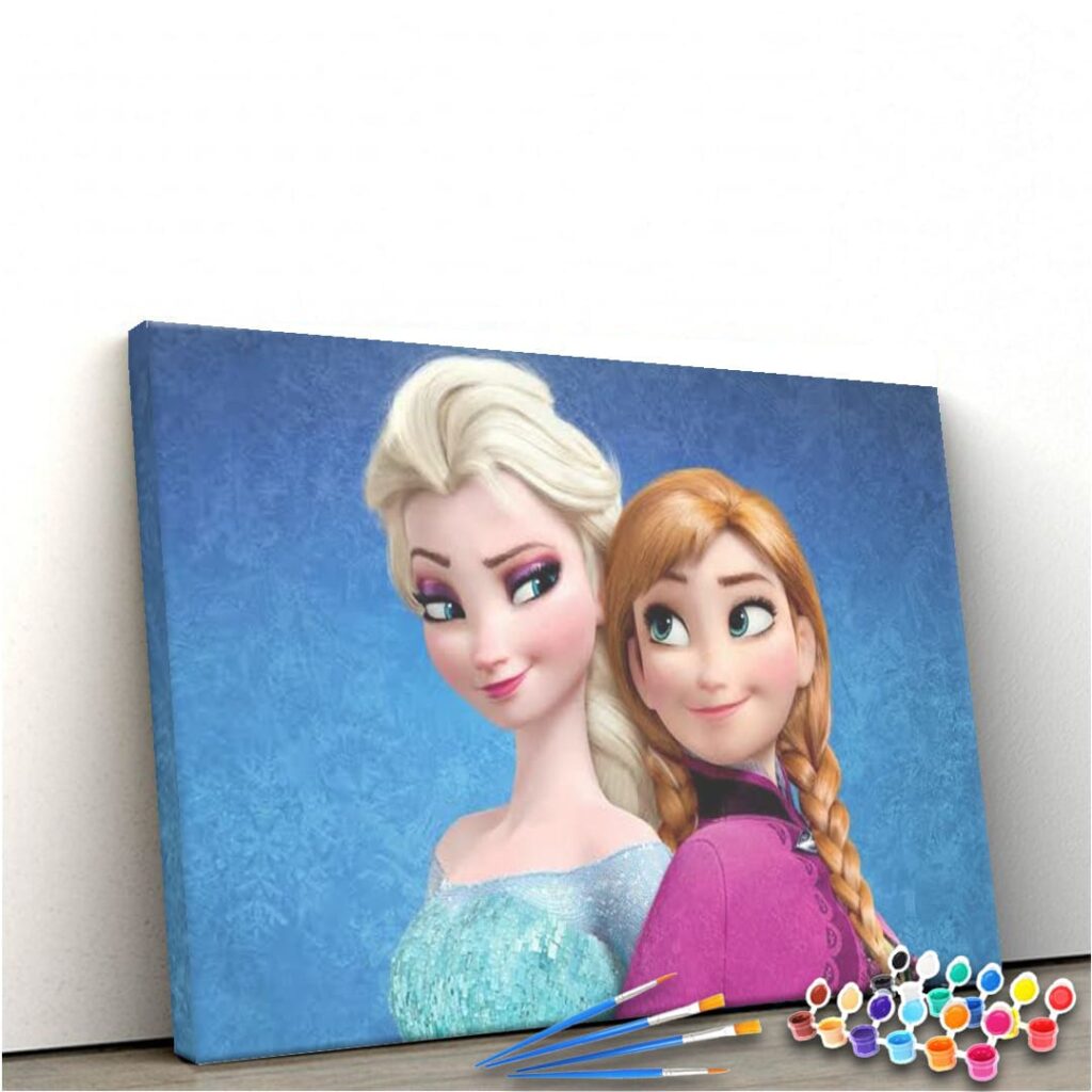 Kit Pintura Terapêutica – Frozen – Zen Art Pintura