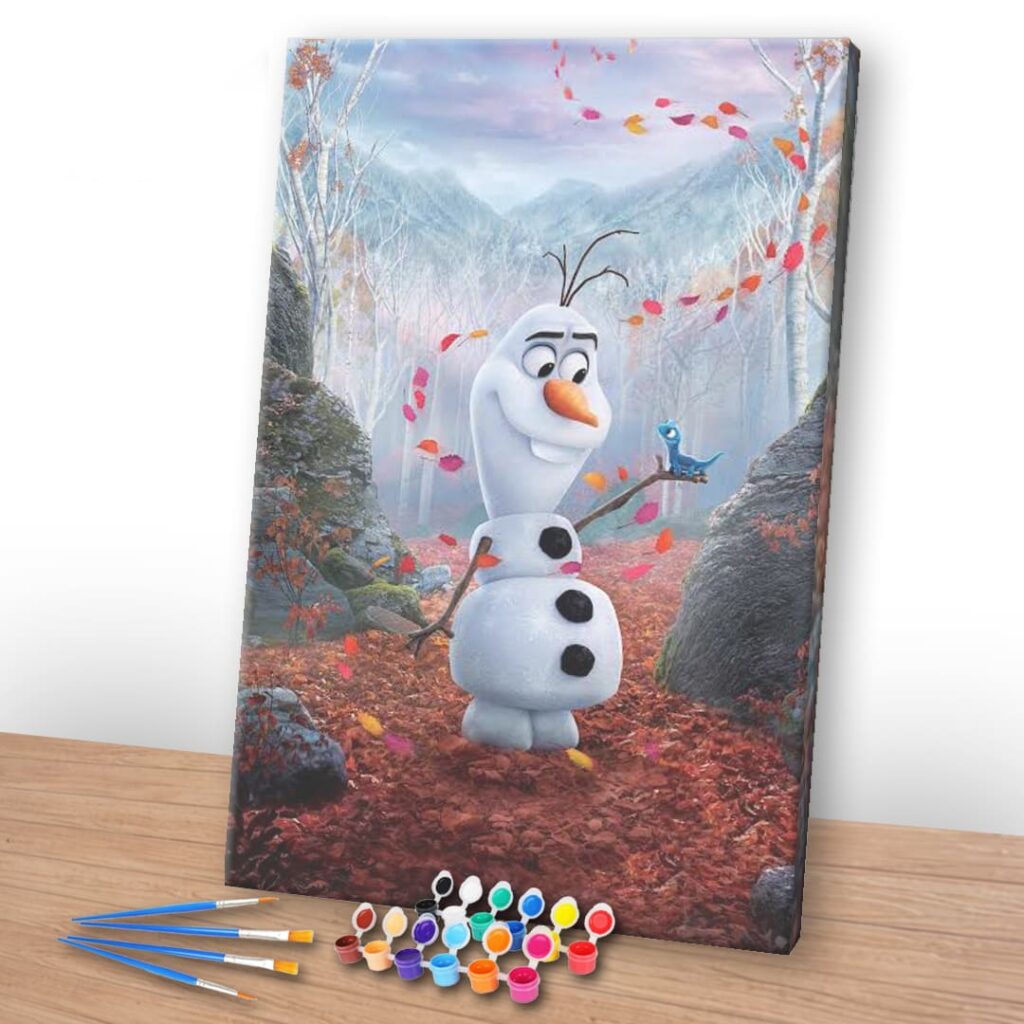 Kit Pintura Terapêutica – Ofaf Frozen – Zen Art Pintura